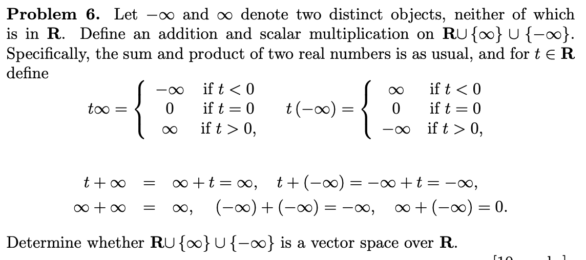Solved Problem 6. Let - and co denote two distinct objects, | Chegg.com