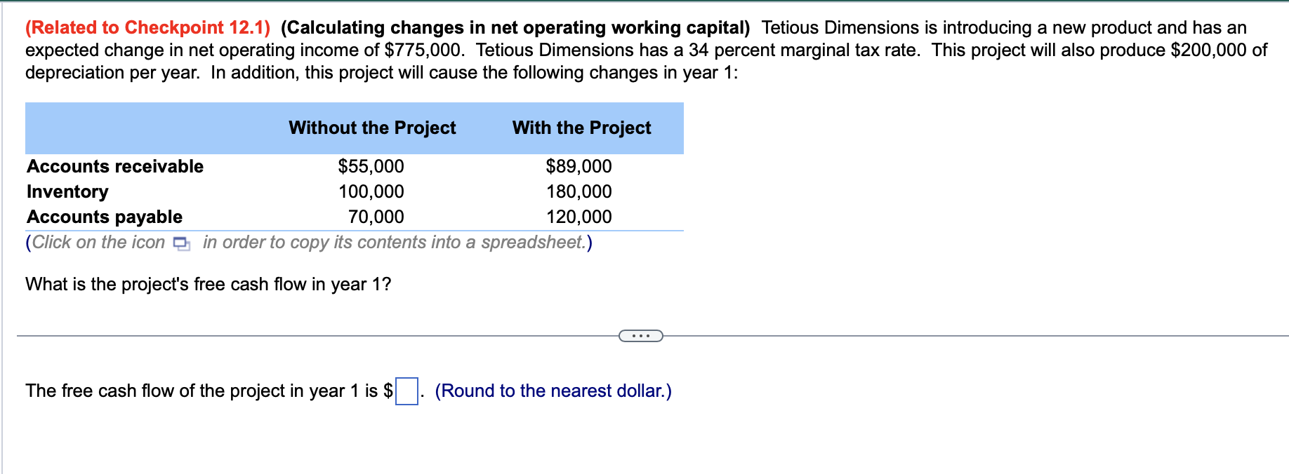 Solved (Related to Checkpoint 12.1) (Calculating changes in | Chegg.com