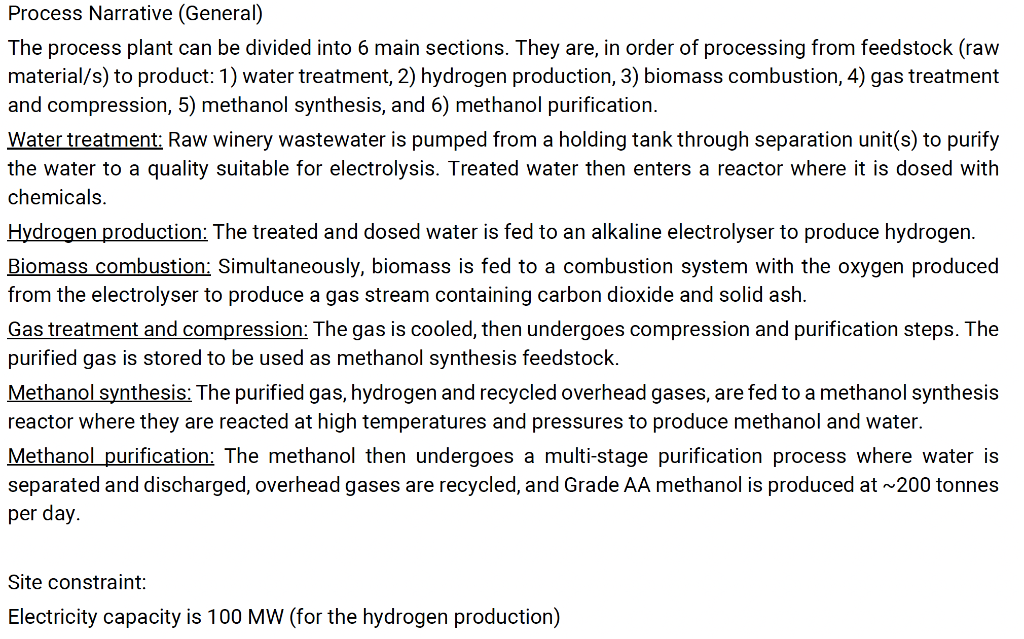 Solved For the given methanol synthesis process, how to | Chegg.com