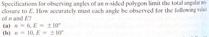 Solved Specifications for observing angles of an n-sided | Chegg.com