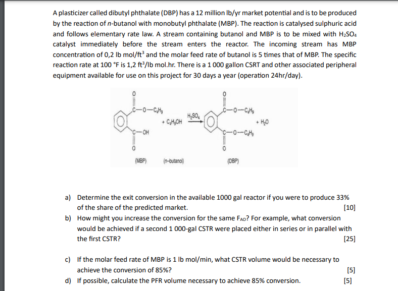 Solved A plasticizer called dibutyl phthalate (DBP) has a 12 | Chegg.com
