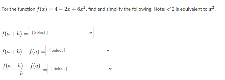 Solved For the function f(x)=5x−13, find and simplify | Chegg.com