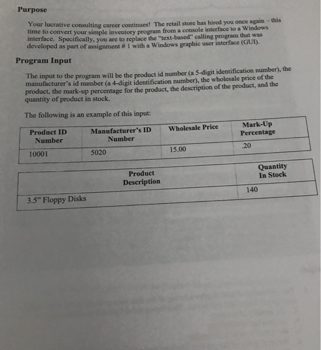 Solved The application should display a dialog box | Chegg.com