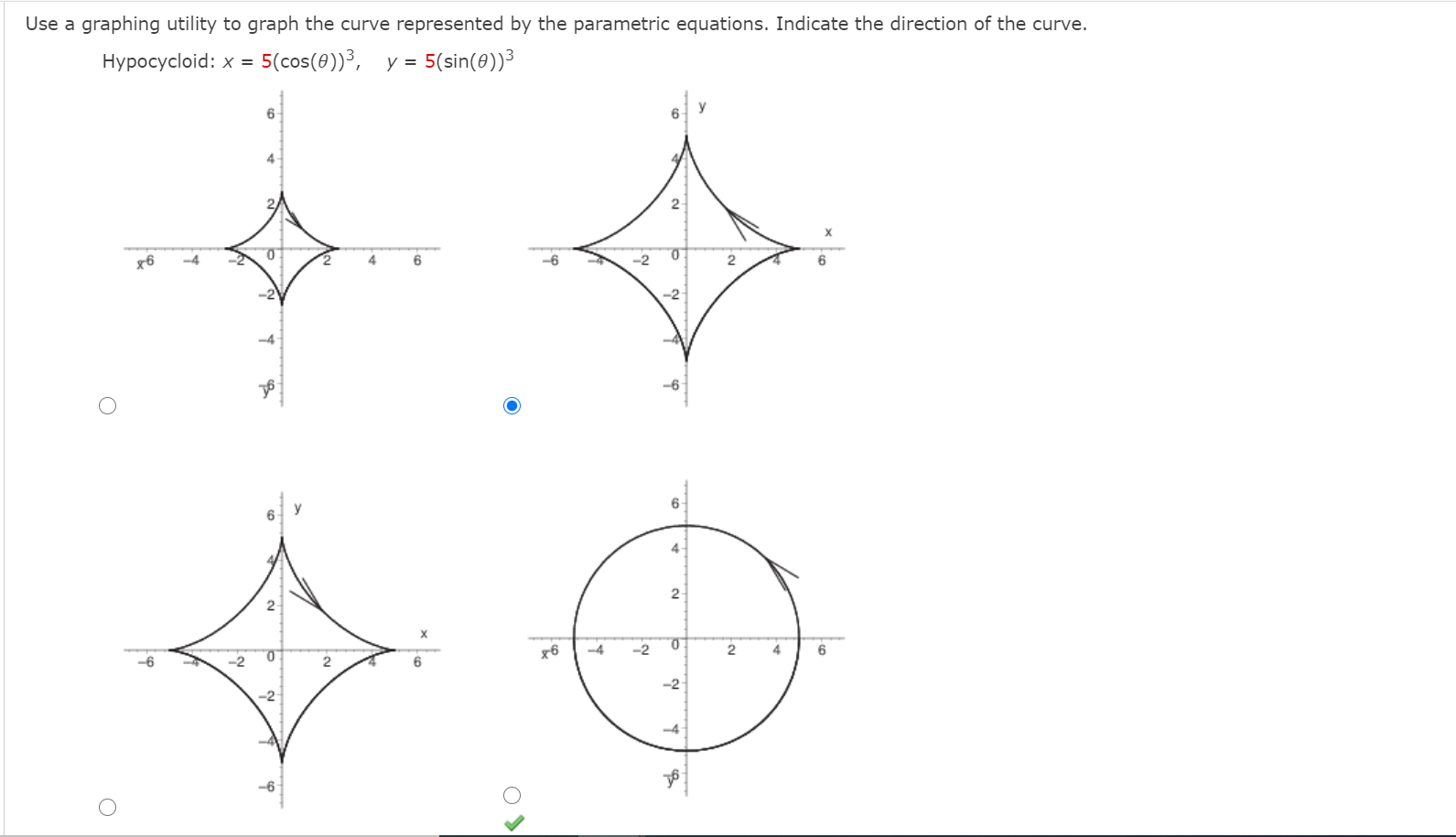 Solved There are only 4 graphs per question These two | Chegg.com