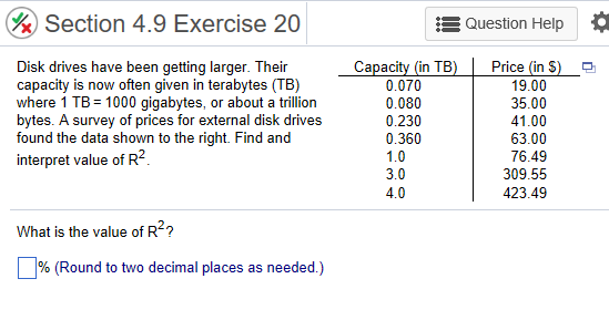 Solved &Section 4.9 Exercise 20 EQuestion Help Disk drives | Chegg.com Solved &Section 4.9 Exercise 20 EQuestion Help Disk drives | Chegg.com