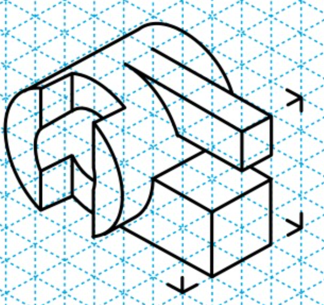 Solved Draw a front, right side, top and dimensioning for | Chegg.com