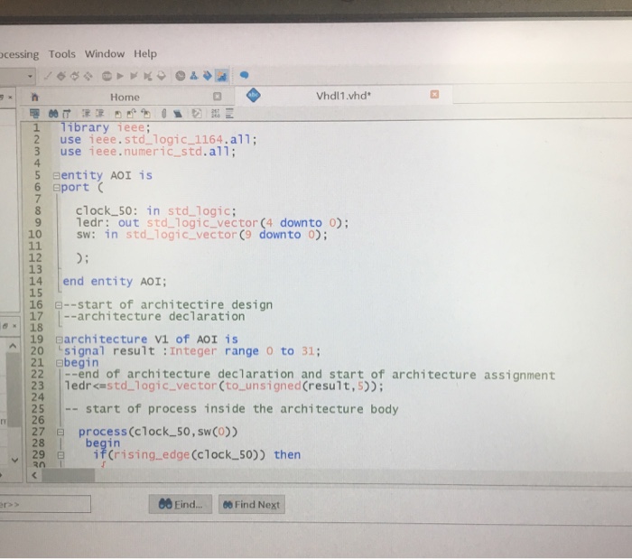 Solved Hello, I have this task to code using VHDL and I’m | Chegg.com