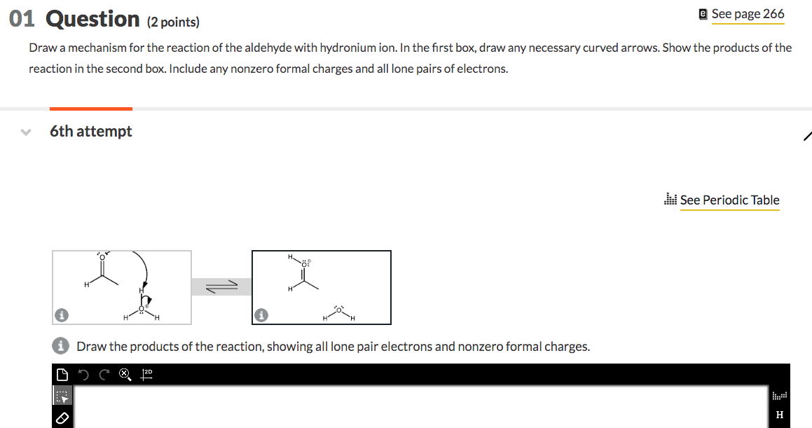 Solved Question ( 2 points) Draw a mechanism for the | Chegg.com