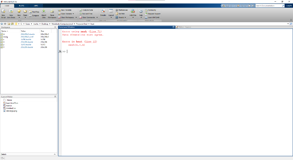 Solved help in correcting this error in the code: this is | Chegg.com