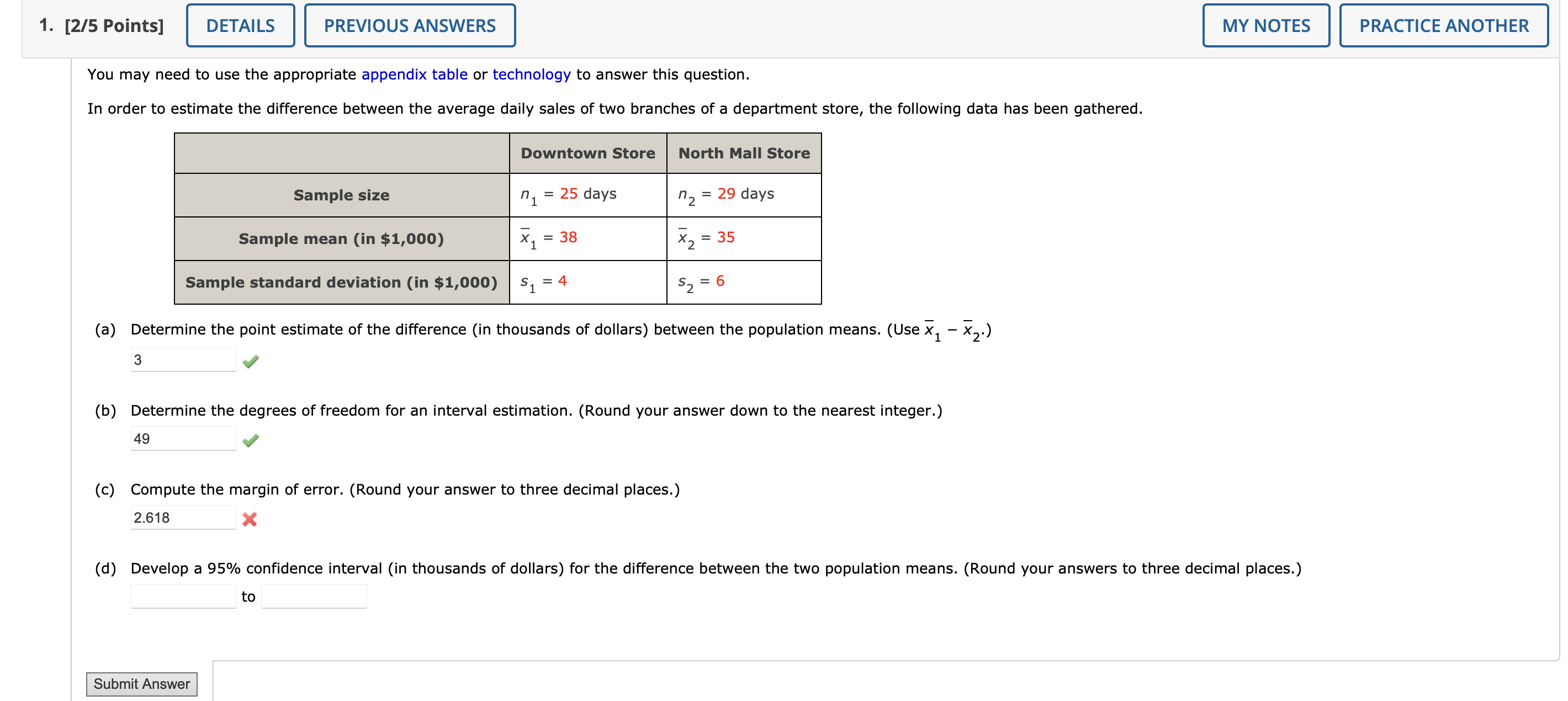 Solved You may need to use the appropriate appendix table or | Chegg.com