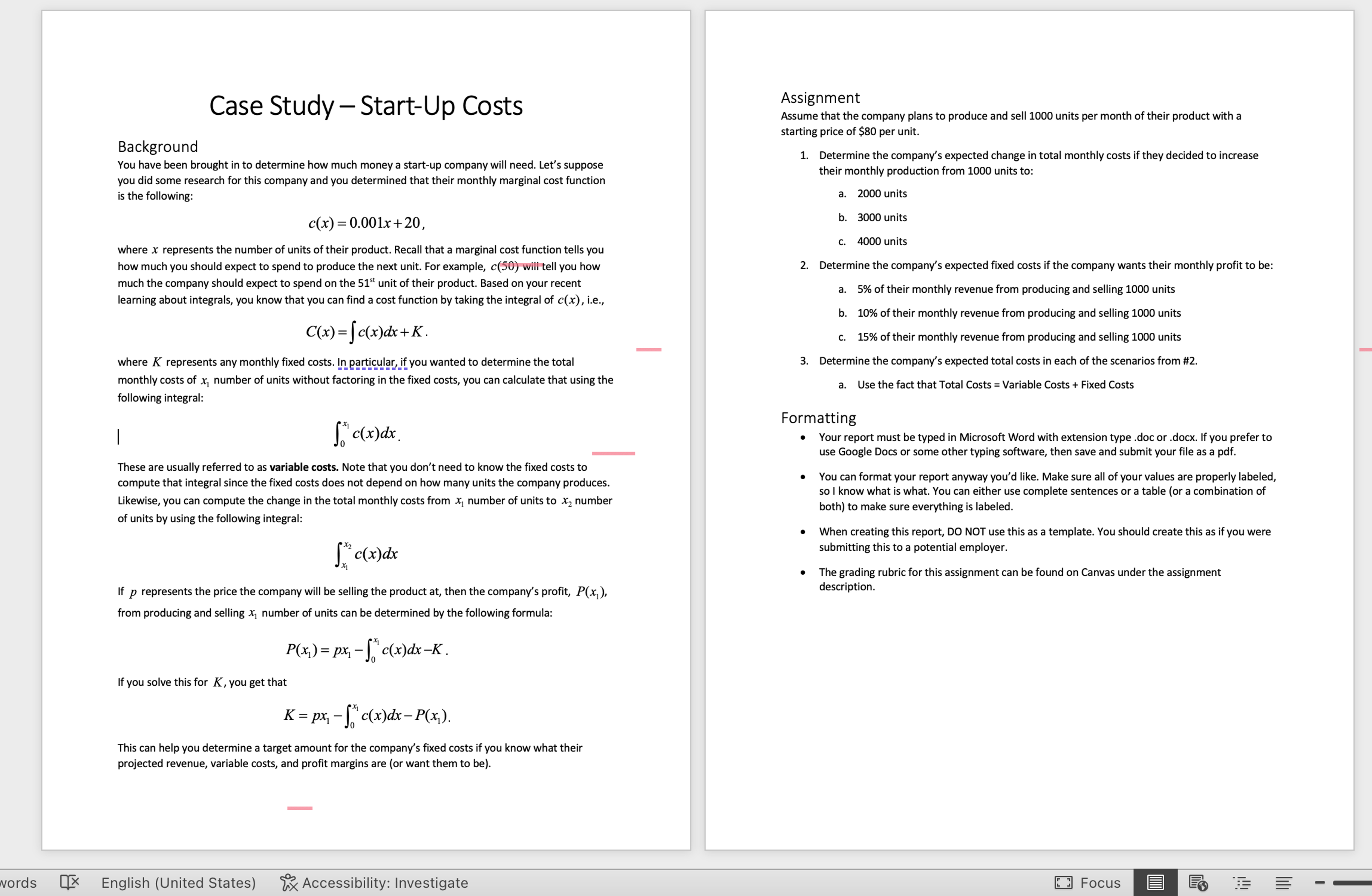Solved Case Study - ﻿Start-Up CostsBackgroundYou have been | Chegg.com