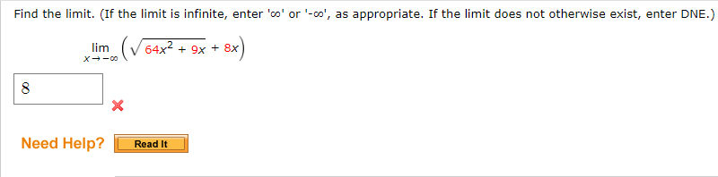 Solved Our class solves by dividing the numerator and | Chegg.com