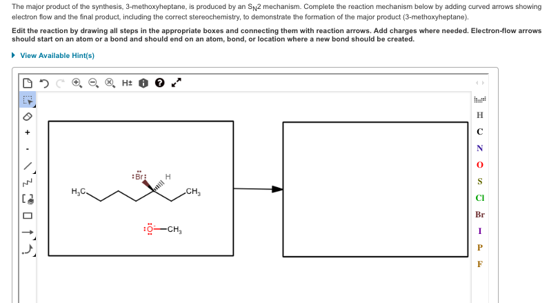 Solved The major product of the synthesis, 3-methoxyheptane, | Chegg.com