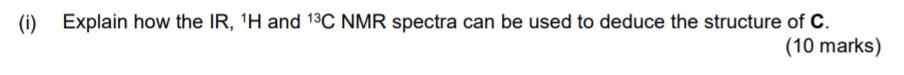 Solved 2 (a) Compound C has the molecular formula of C6H12O2 | Chegg.com