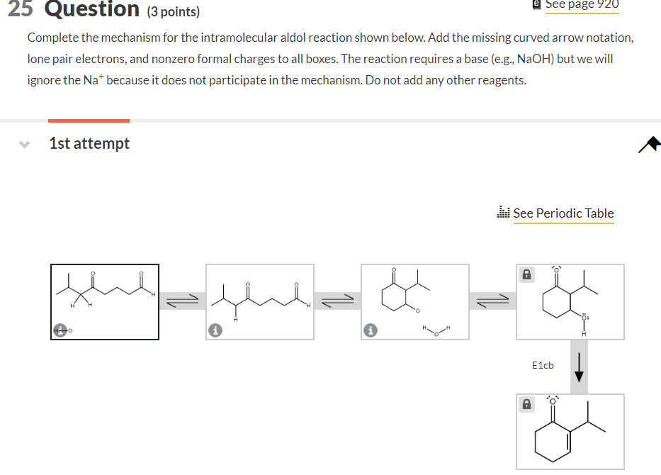 Solved Complete the mechanism for the intramolecular aldol | Chegg.com