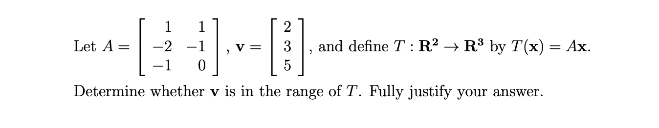 Solved 1. (20 pts) Find the standard matrix of the linear | Chegg.com