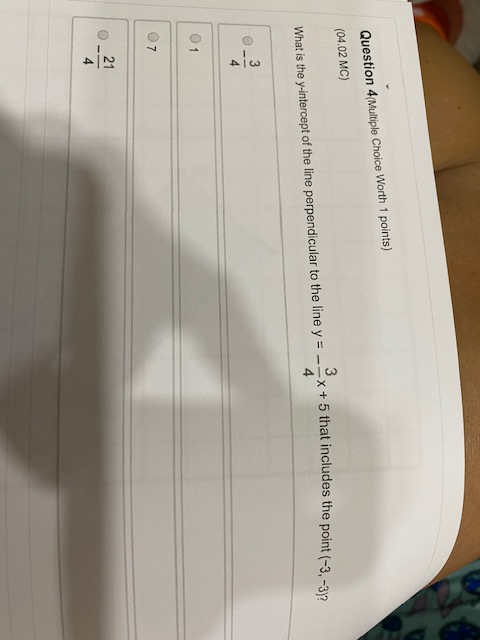 Solved Question 4(Multiple Choice Worth 1 points) (04.02 MC) | Chegg.com