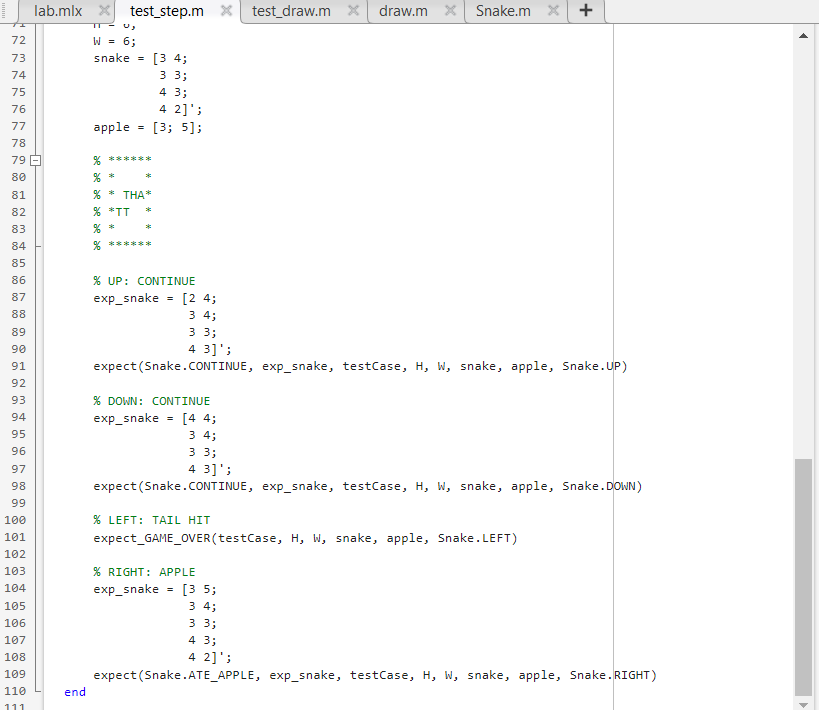 Solved 1. Implementing Step Create and open step.m and | Chegg.com
