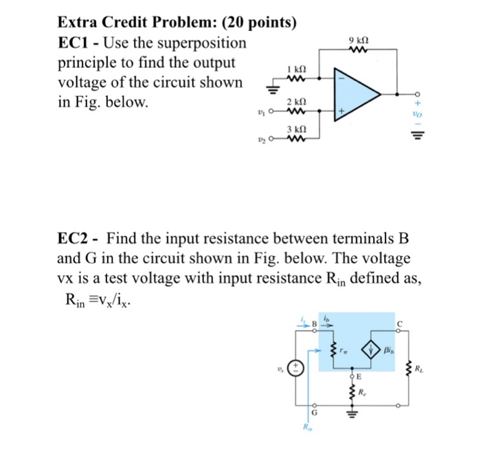Solved Extra Credit Problem: (20 points) EC1 - Use the | Chegg.com