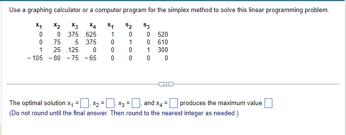 Solved Use a graphing calculator or a computer program for | Chegg.com