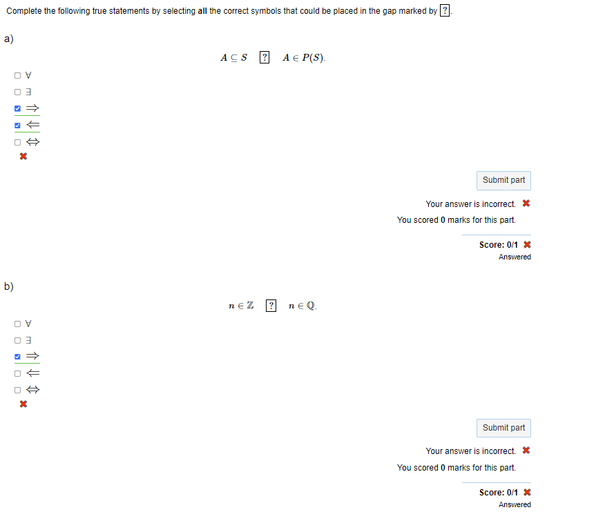 Solved Complete The Following True Statements By Selecting