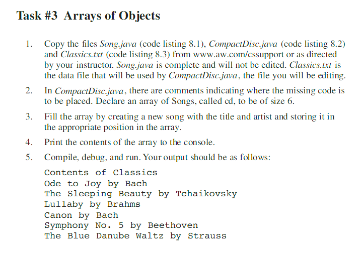Solved Arrays Objectives • Be able to declare and | Chegg.com