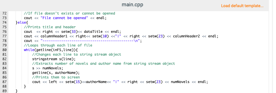 Solved 6.13 LAB*: Program: Data visualization (Streams) (1) | Chegg.com