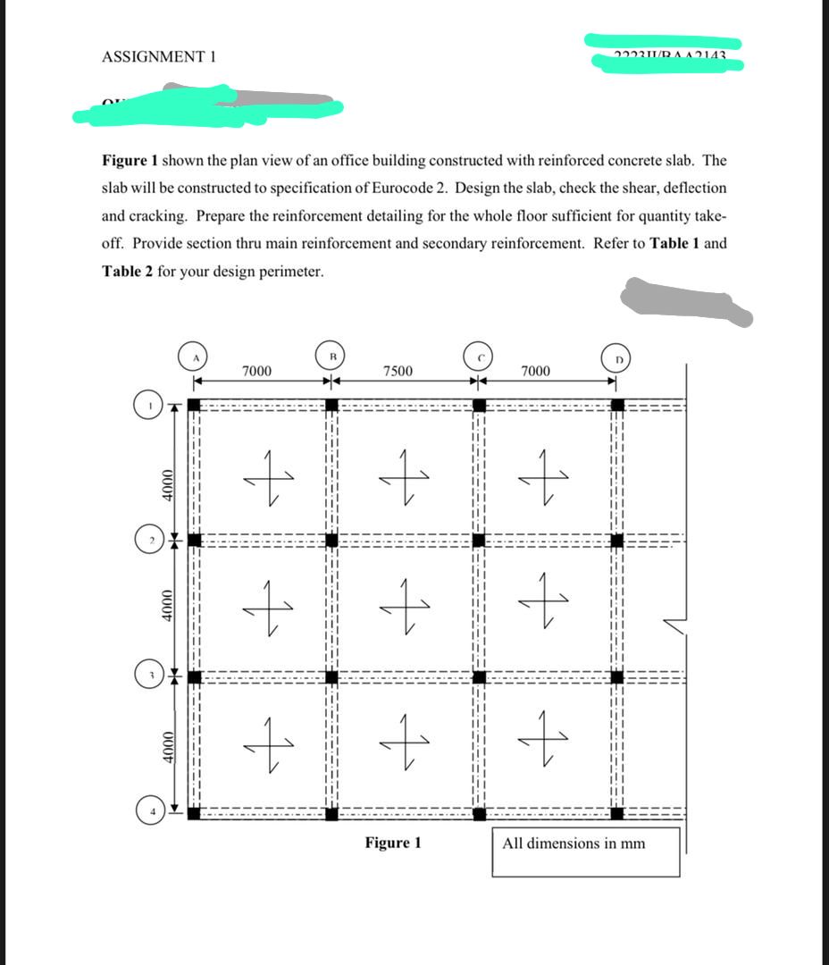 Figure 1 shown the plan view of an office building | Chegg.com