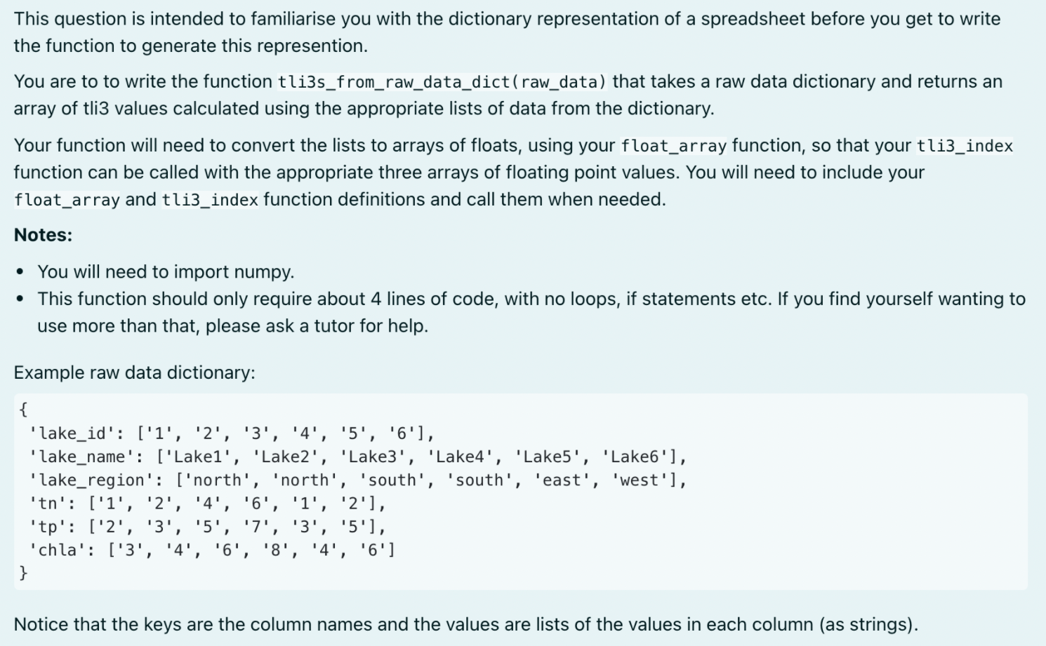 Solved This question is intended to familiarise you with the | Chegg.com