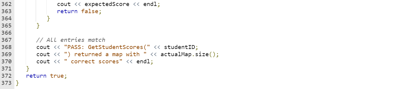 Solved 6.11 LAB: Course gradebook with unordered_map (C++). | Chegg.com