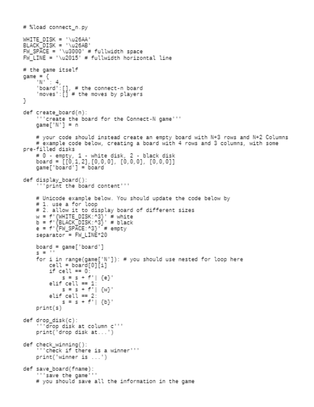 Solved Connect-Four is a two-player connection board game in | Chegg.com
