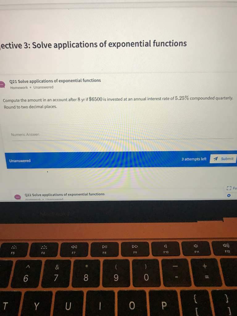 Solved ective 3: Solve applications of exponential functions | Chegg.com