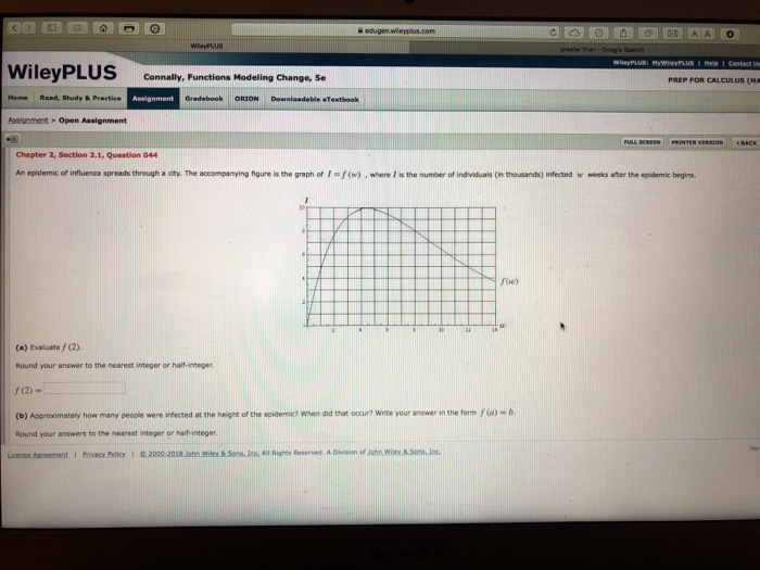 Solved Connally, Functions Modeling Change, Se PREP FOR | Chegg.com