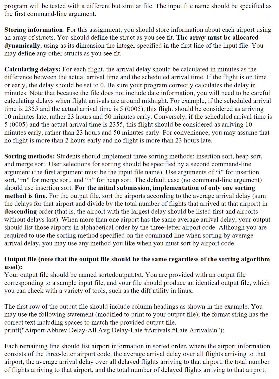 Solved In this assignment, you will write a program to | Chegg.com