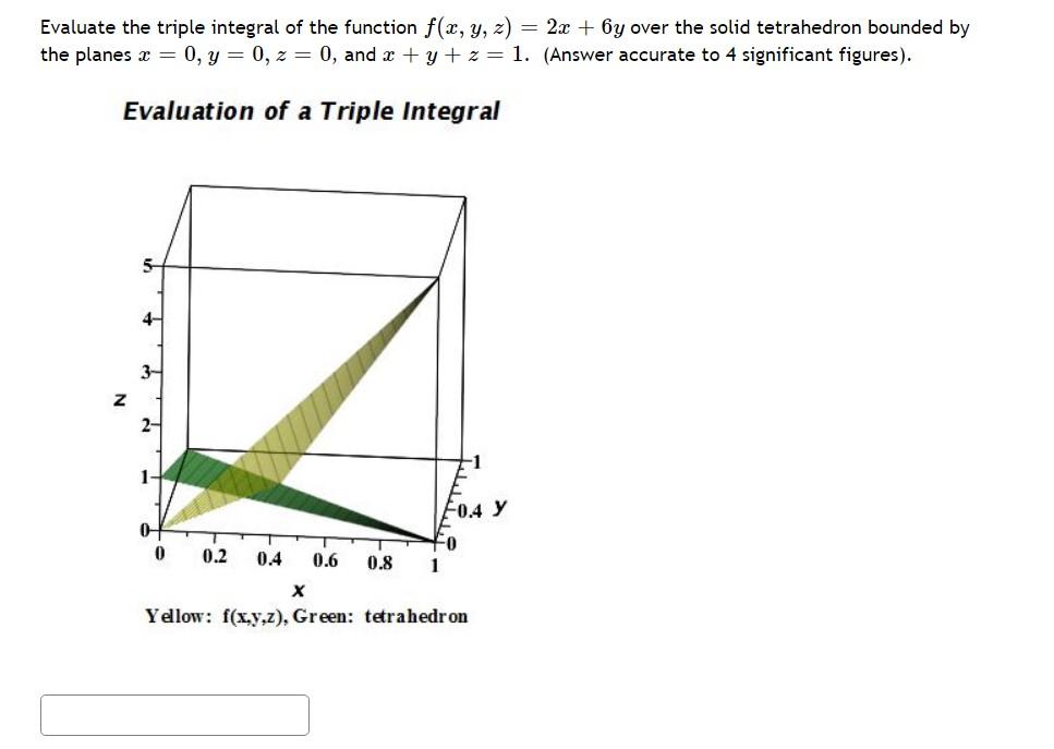 Solved Integrating triple integrals with general boundaries. | Chegg.com