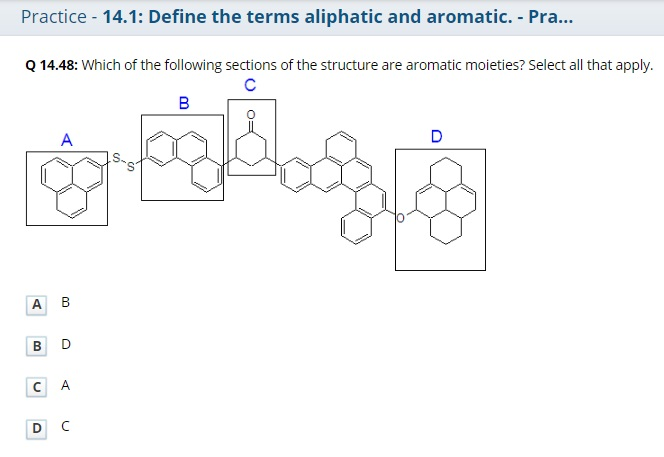 Solved Which of the following sections of the structure are | Chegg.com