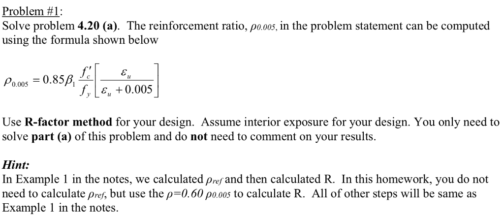 Solved A singly reinforced rectangular beam is to be | Chegg.com