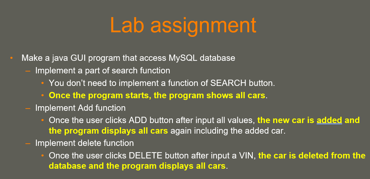 Expected result CARMAX X VIN Brand Model Year Mileage | Chegg.com