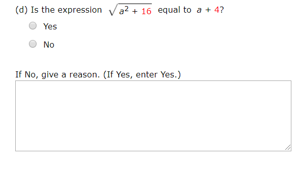 Solved Yes or No? If No, give a reason. (a) Is the | Chegg.com