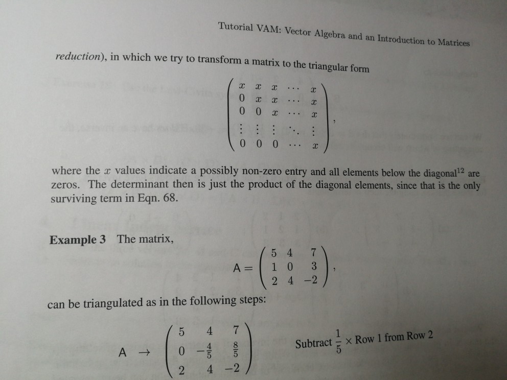 Solved Determine which of the following matrices have | Chegg.com