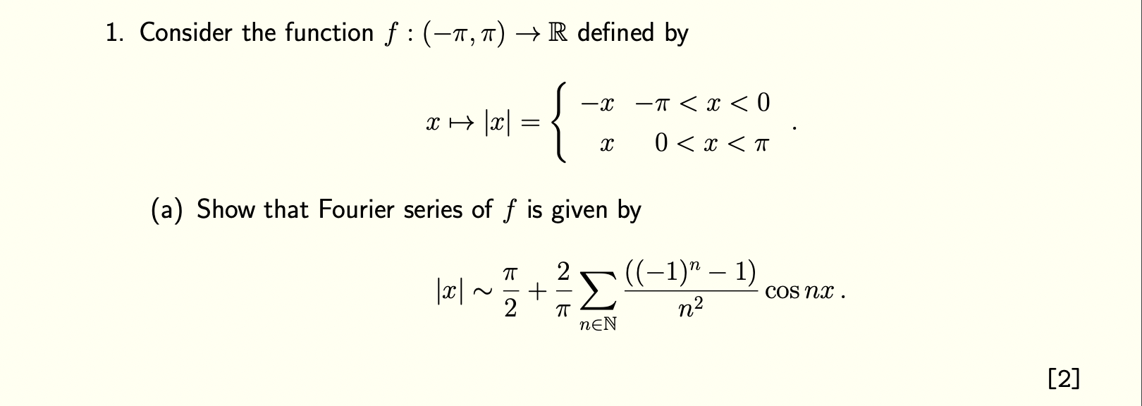 Solved 2. Use the method of eigenfunction expansions and | Chegg.com