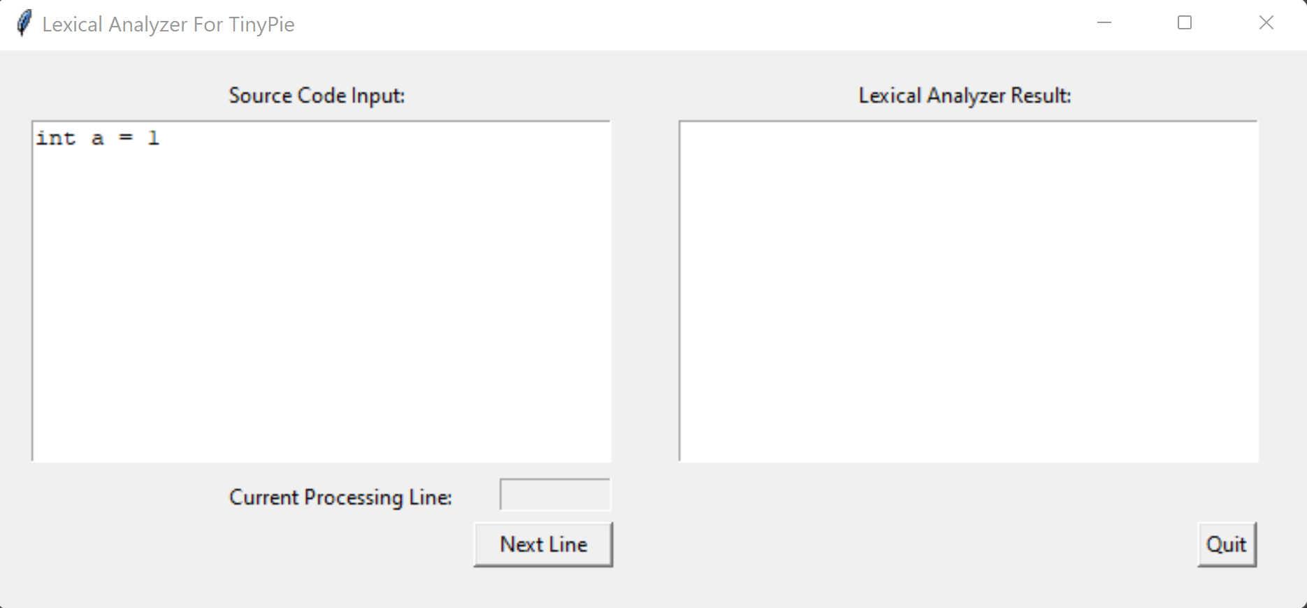 Solved I am trying to have my GUI read the code in the | Chegg.com