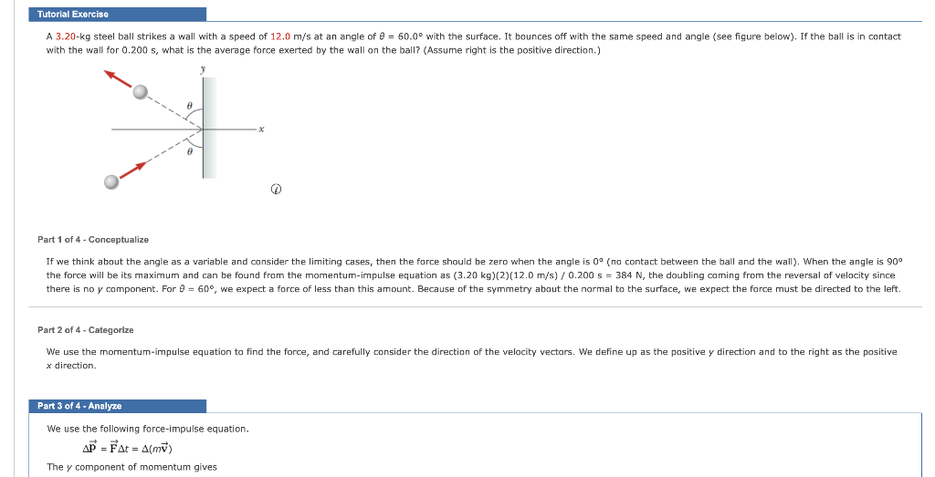 Solved with the wall for 0.2005 , what is the average force | Chegg.com