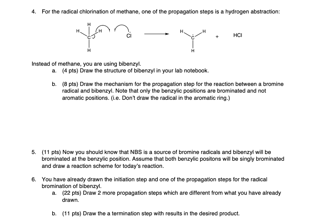 Solved Using NBS as a source of bromine radicals. NBS | Chegg.com