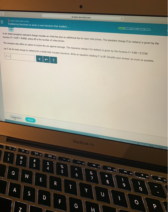 Solved A OUINES AND FUNCTIONS Combining functions to write a | Chegg.com