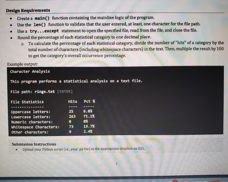 Solved Citc 1301 Introduction To Programming Chapter 8 Lab 