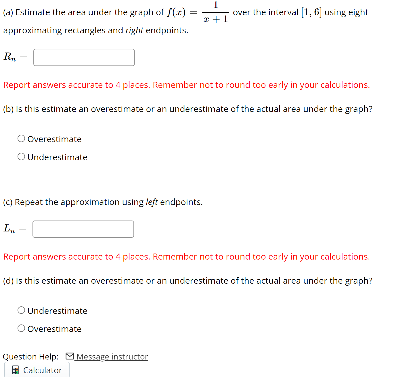 Solved (a) Estimate the area under the graph of f(x)=x+11 | Chegg.com