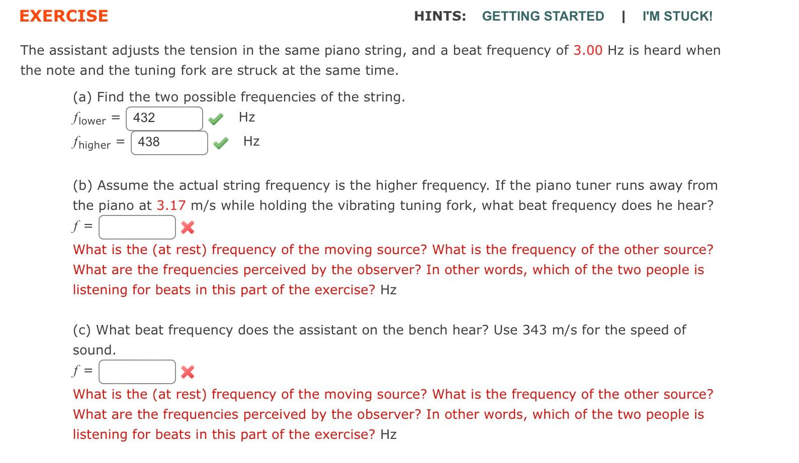 Solved EXERCISE HINTS: GETTING STARTED 1 I'M STUCK! The | Chegg.com