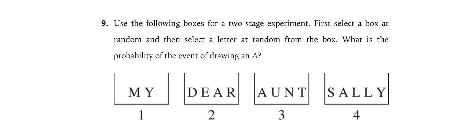 Solved 9. Use the following boxes for a two-stage | Chegg.com