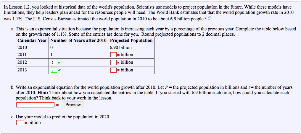 Solved In Lesson 1.2, you looked at historical data of the | Chegg.com